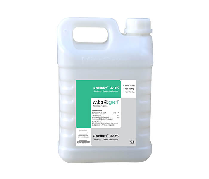 5 Litre GLUTRADEX (Cidex ) HIGH LEVEL INSTRUMENT DISINFECTANT ...