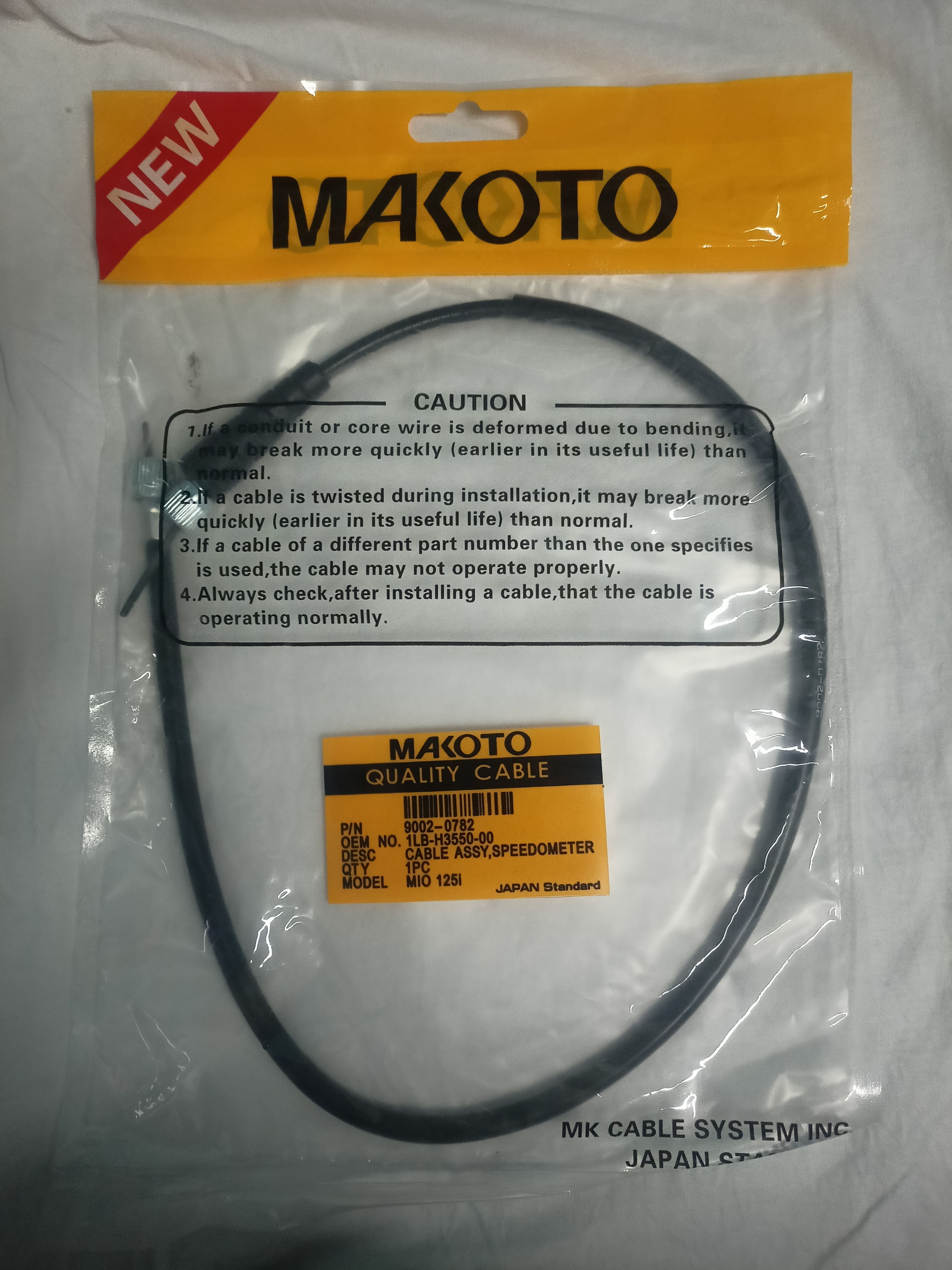 Speedometer Cable for mio i 125/Mio i 125s/M3/MIO MXI/MIO SOUL I Makoto ...
