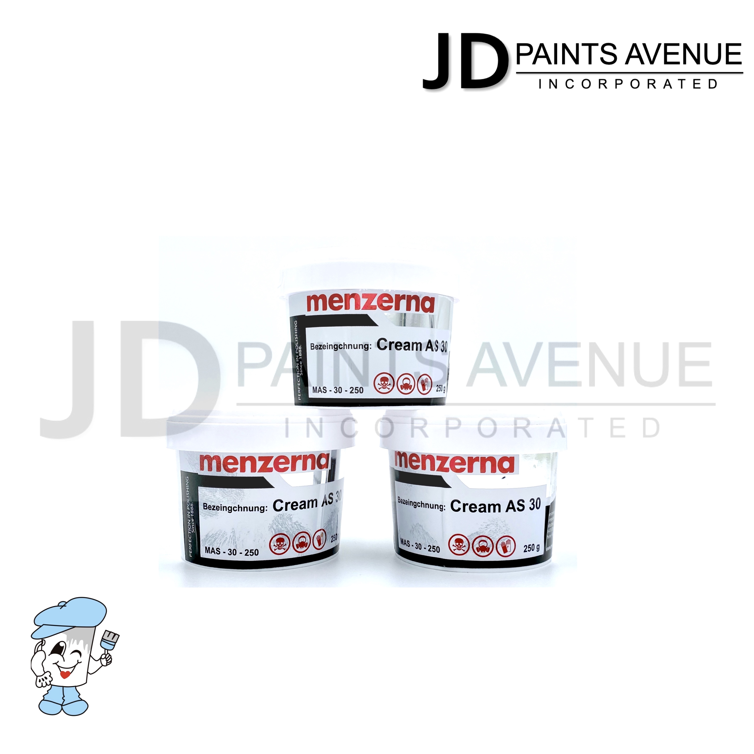 Menzerna Polishing Cream AS 30 (250g) Rubbing Compound | Lazada PH