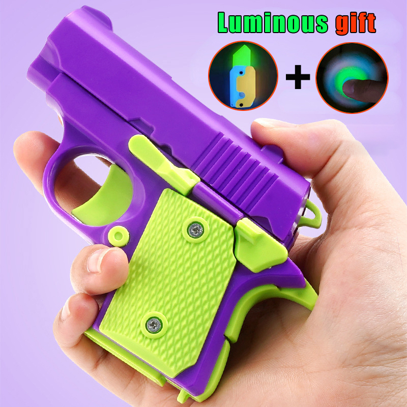 Purchase product 1911 Mini Toy Pistol Children's Fidget Toy Turnip Gun ...