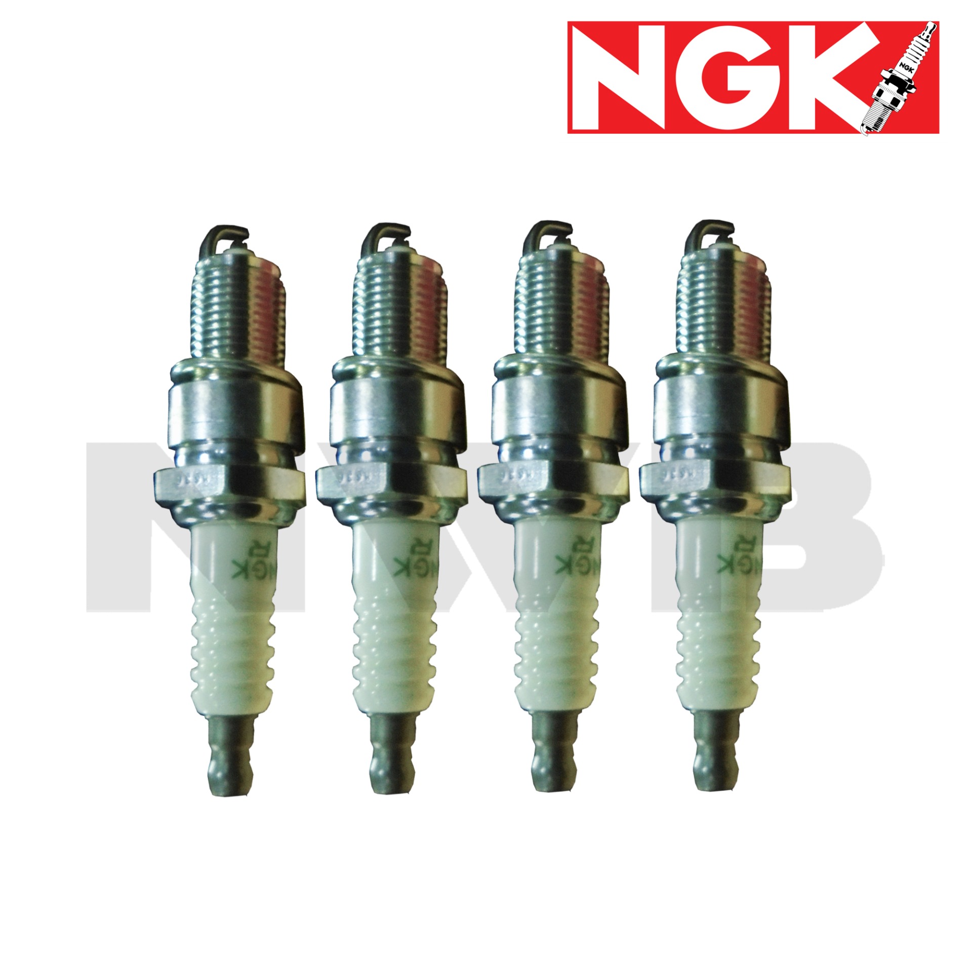NGK BPR6EY Spark Plug for Toyota Corolla 1300 (2E) 1989-2001 Set of 4 ...