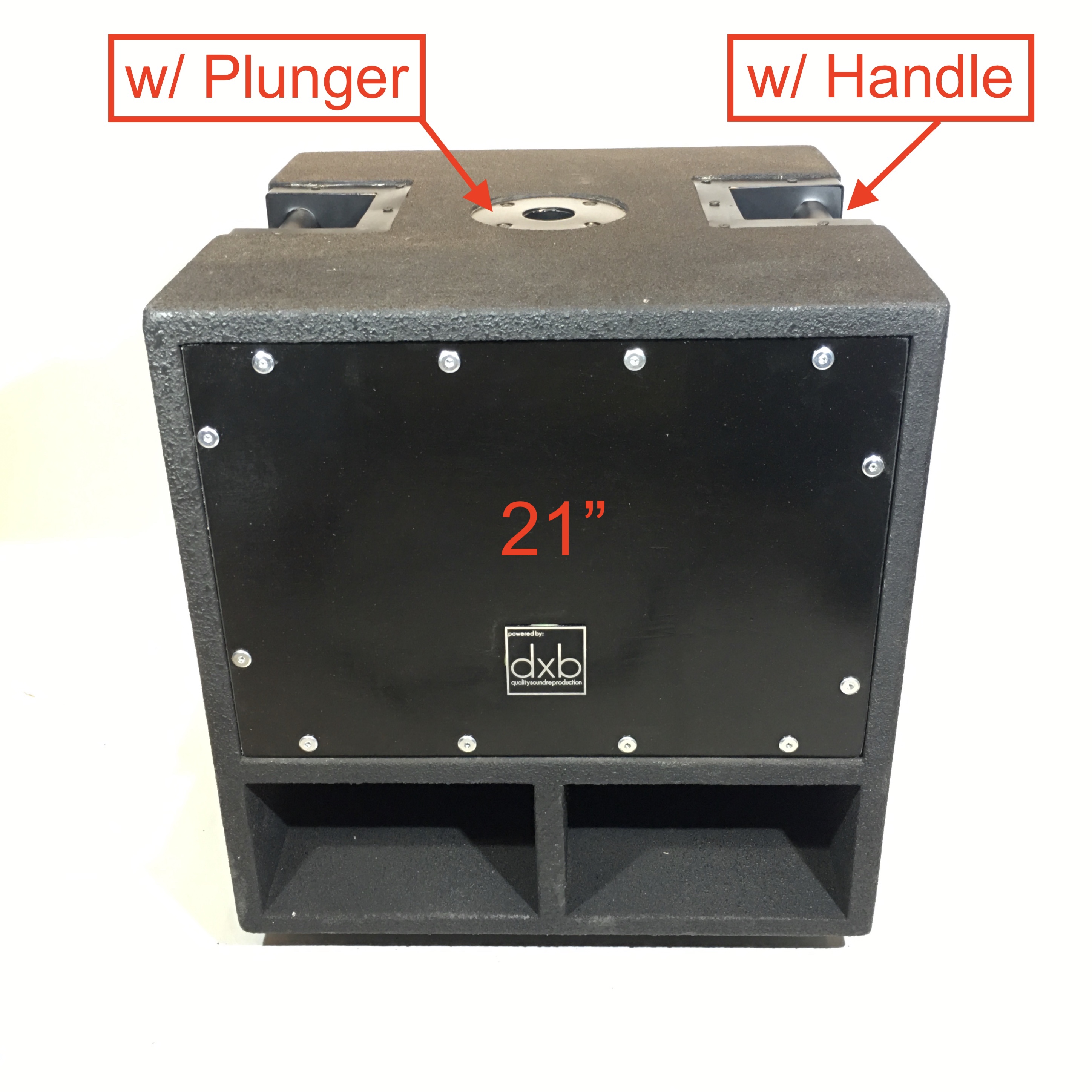 dxb eBox (extreme Box) The Power Puncher! subwoofer box only (No ...