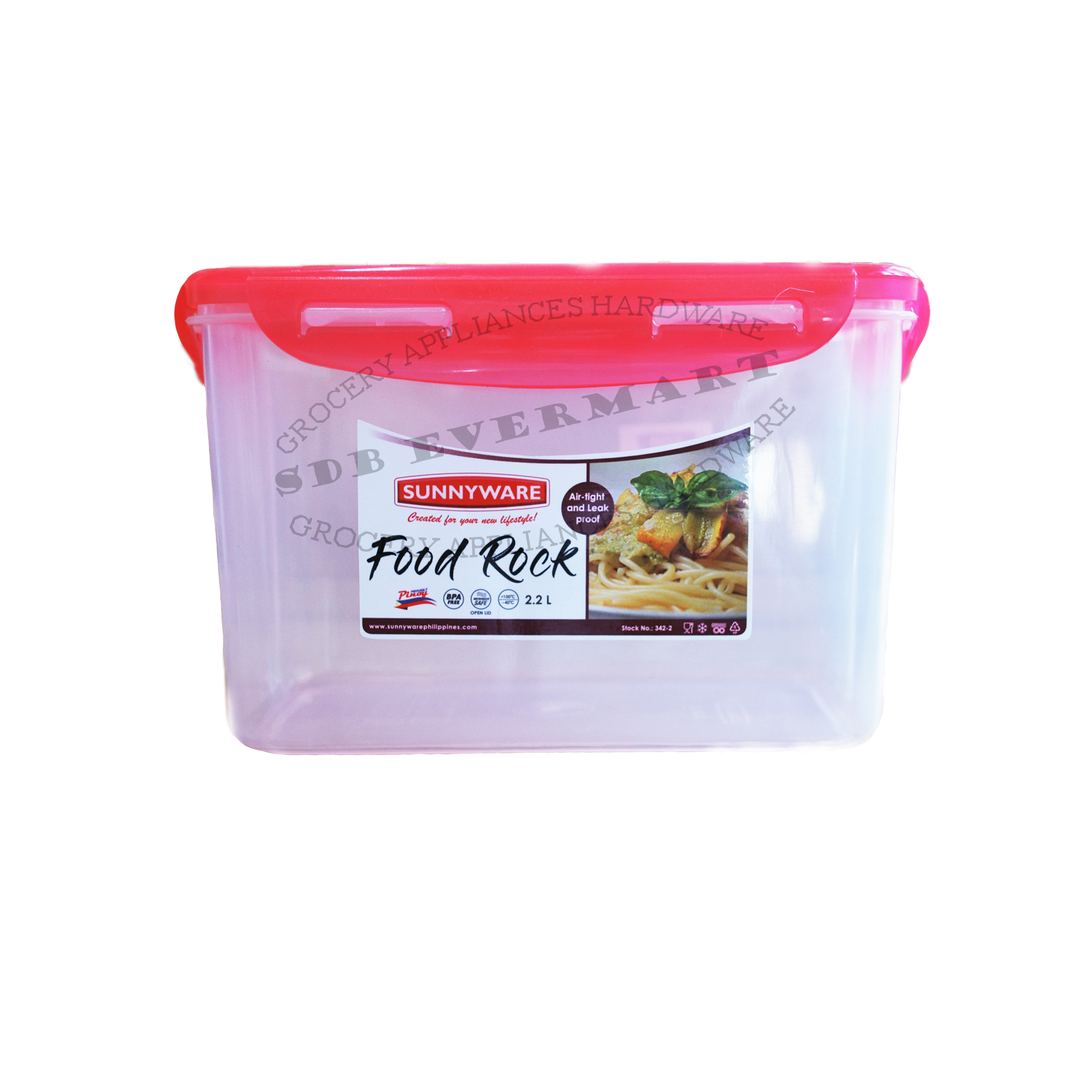 1pc 2.2L Food Rock Air Tight food keeper Food Rock food container ...