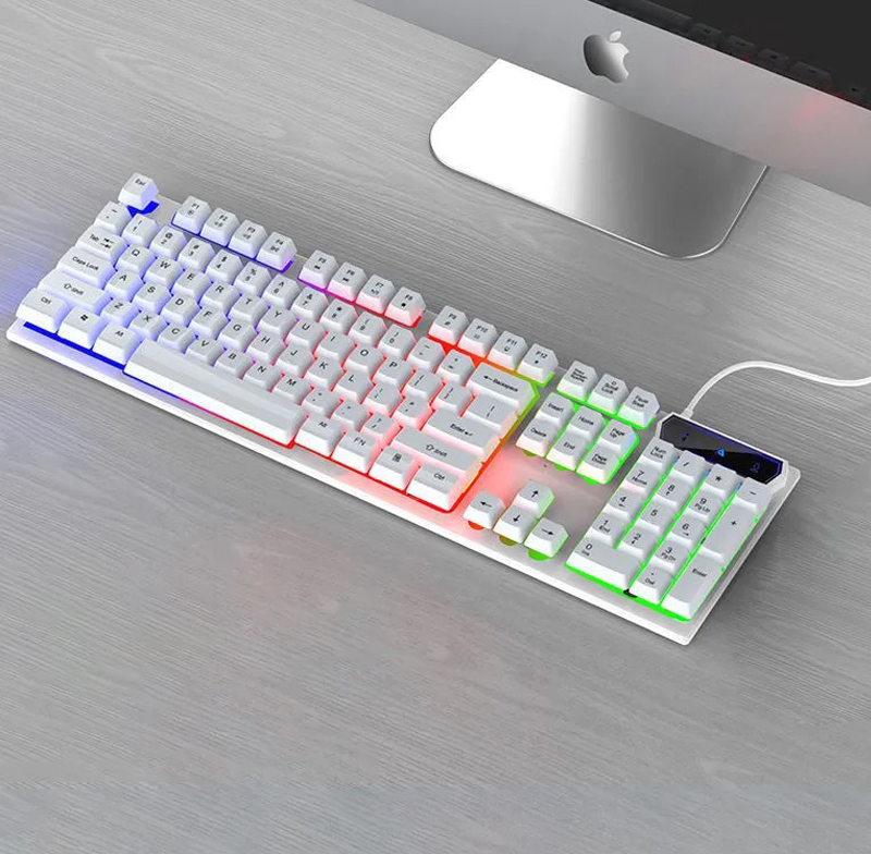 FOREV Esport Keyboard mouse 104 Keys back light gaming keyboards PC ...
