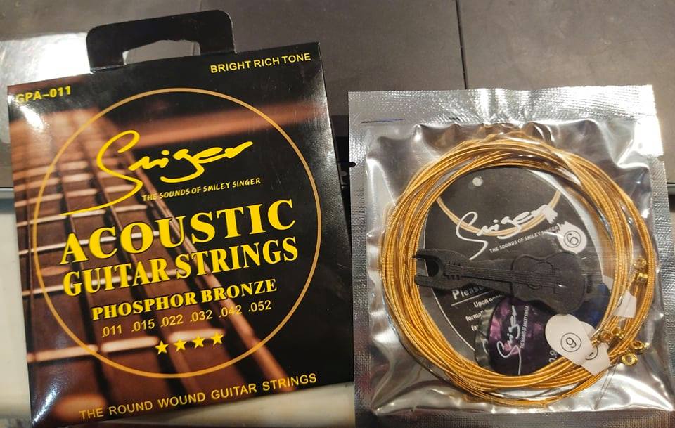 Smiger Acoustic Guitar Strings Phosphor Bronze | Lazada PH