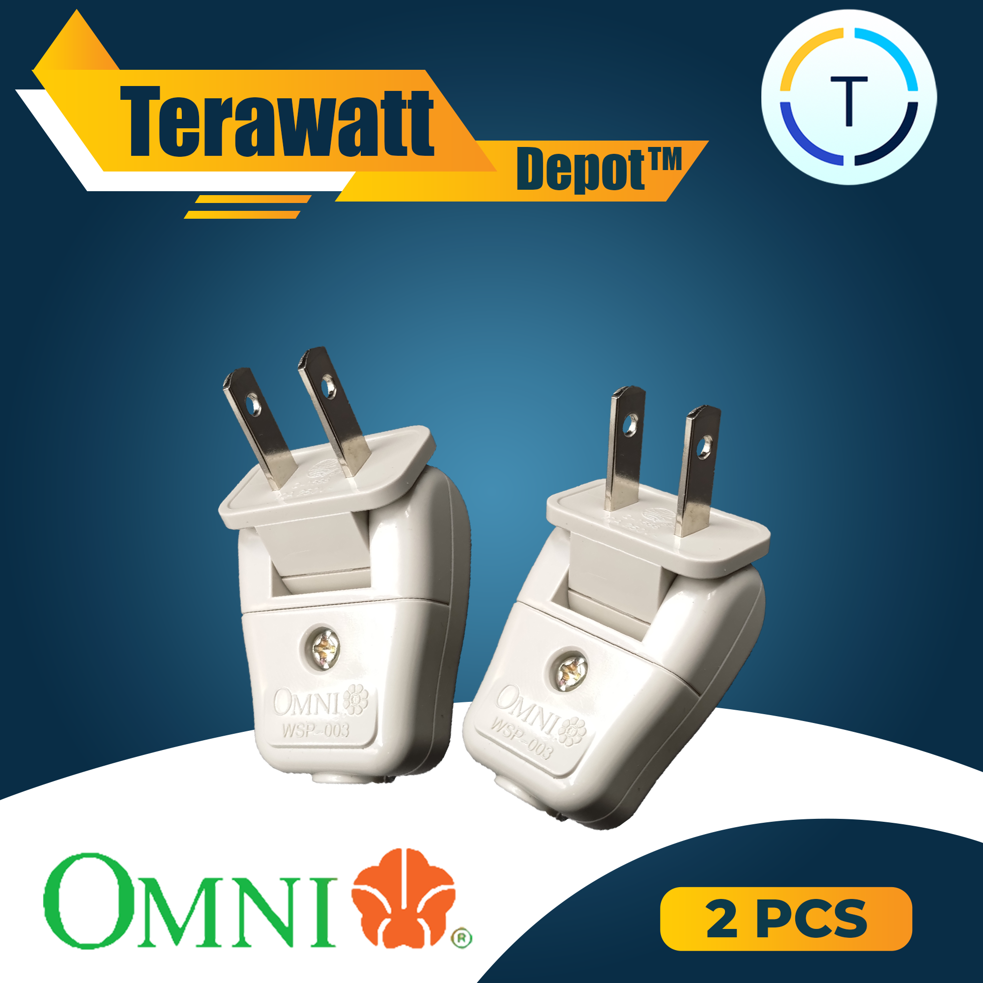 Omni Swing Type Plug 10a WSP-003 (2 pcs) | Lazada PH