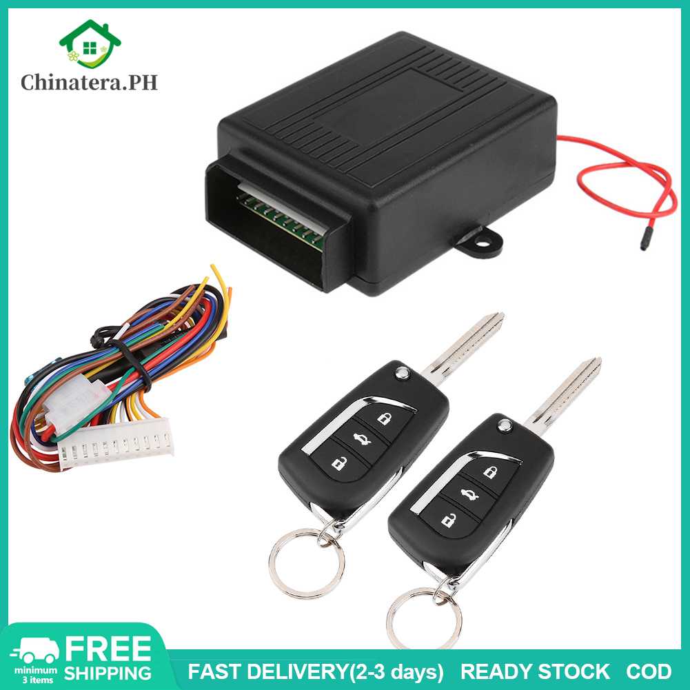 [Fast Delivery] Car Central Door Lock Keyless Entry System Remote ...