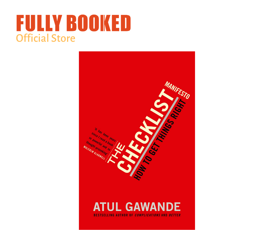 The Checklist Manifesto: How To Get Things Right (Paperback) | Lazada PH