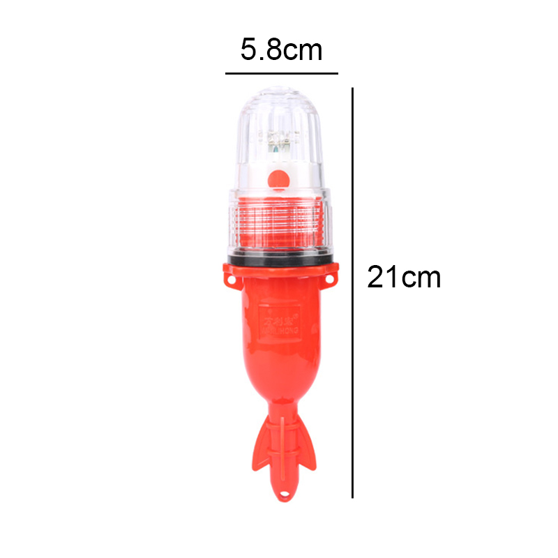 Fishing Float Led Light Torpedo Blinker Fishing Light automatic light ...
