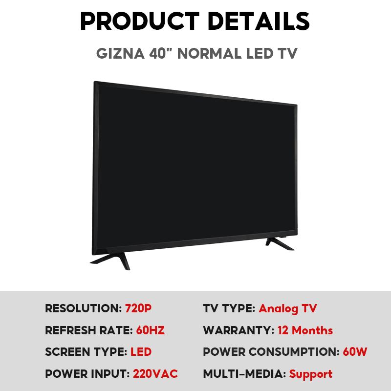 GINZA LED TV Not Smart TV 32 inches On Sale 40 inch Not Smart TV Flat Screen On Sale 40 inch led ...
