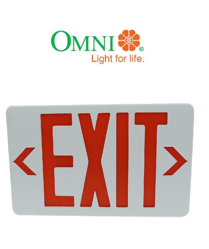 OMNI Thermoplastic Housing LED Exit Sign - LED/X-202/R | Lazada PH