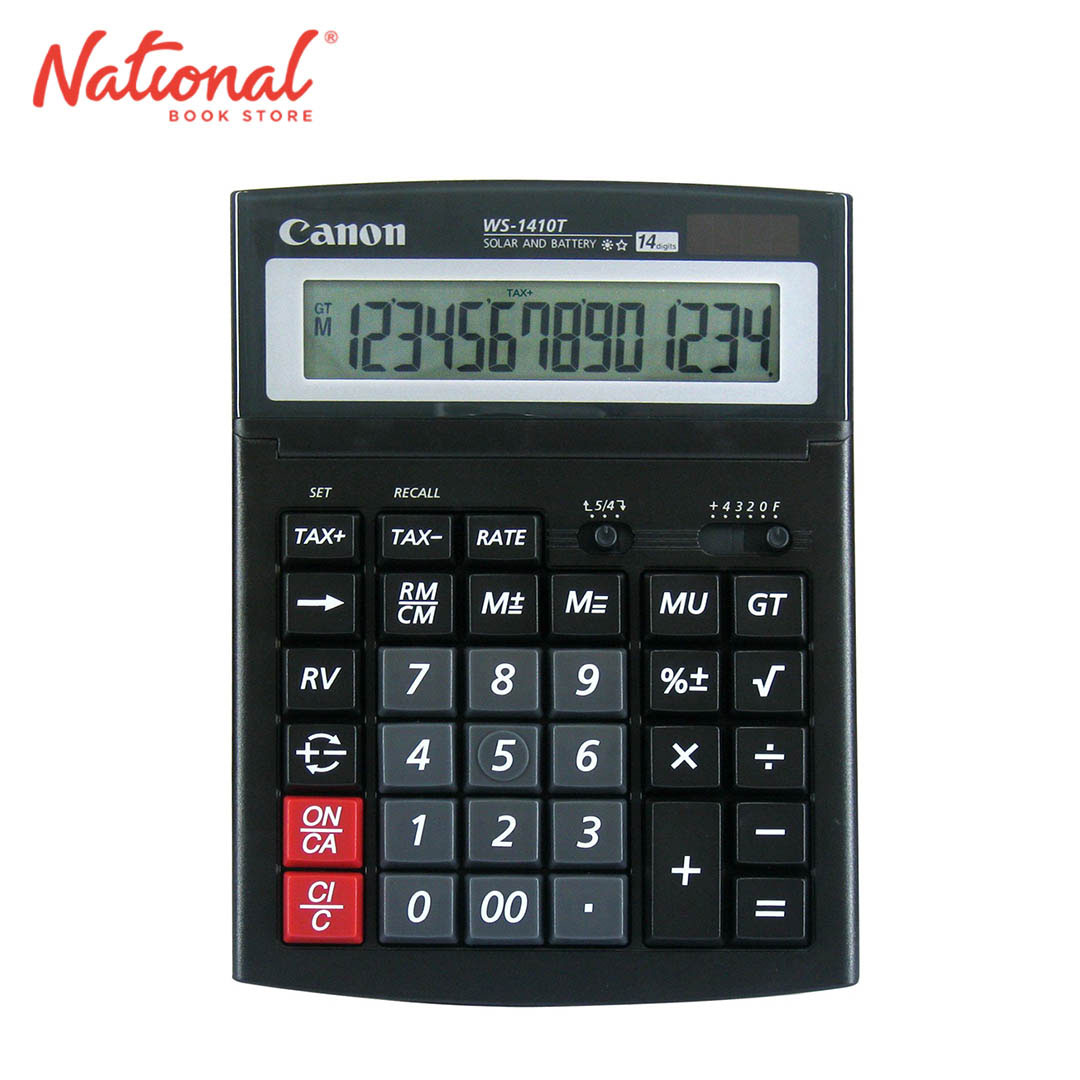 Canon Desktop Calculator WS1410T - School & Office Equipment | Lazada PH