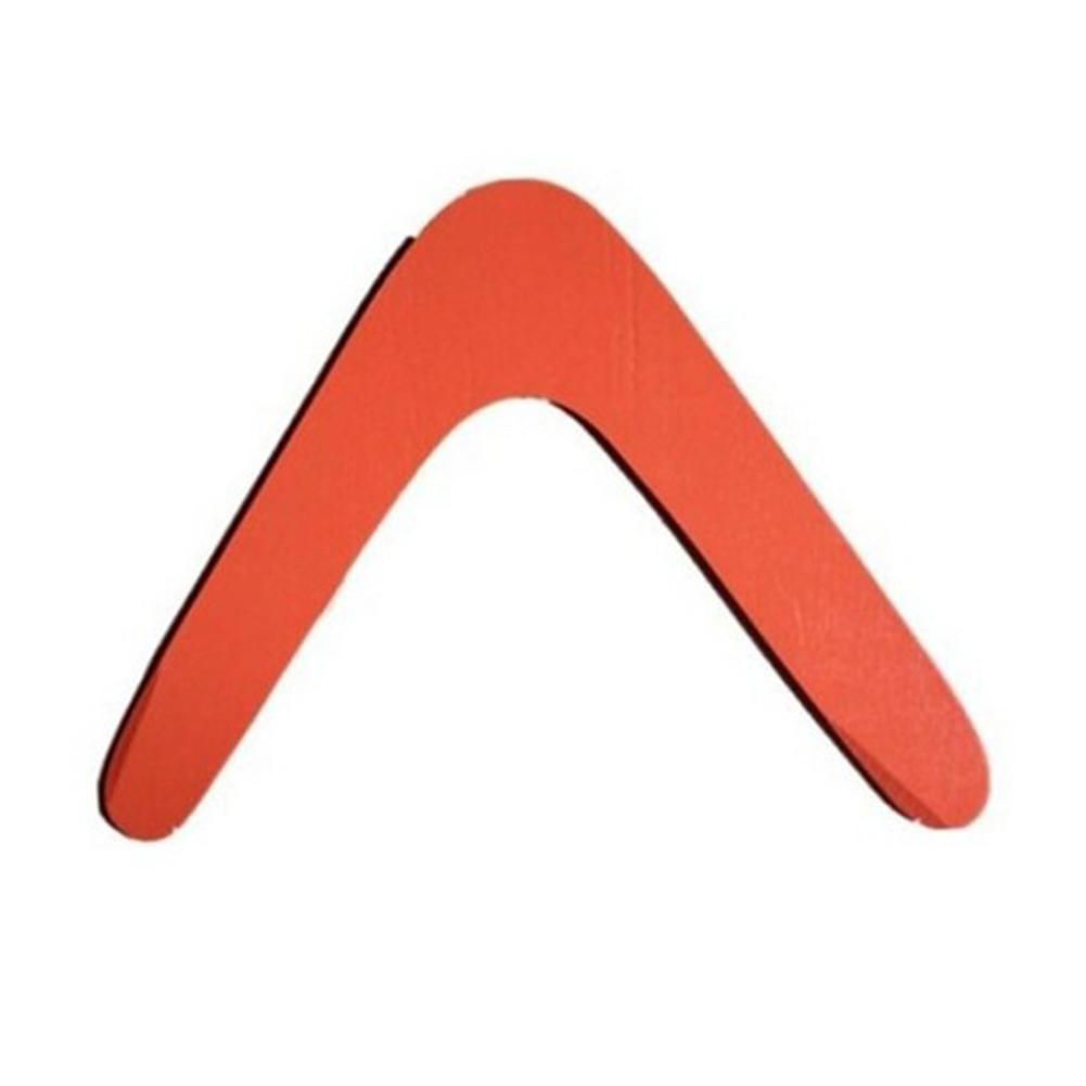 Kid Wooden Boomerang High Intensity V Shape Outdoor Flying Throw Catch ...