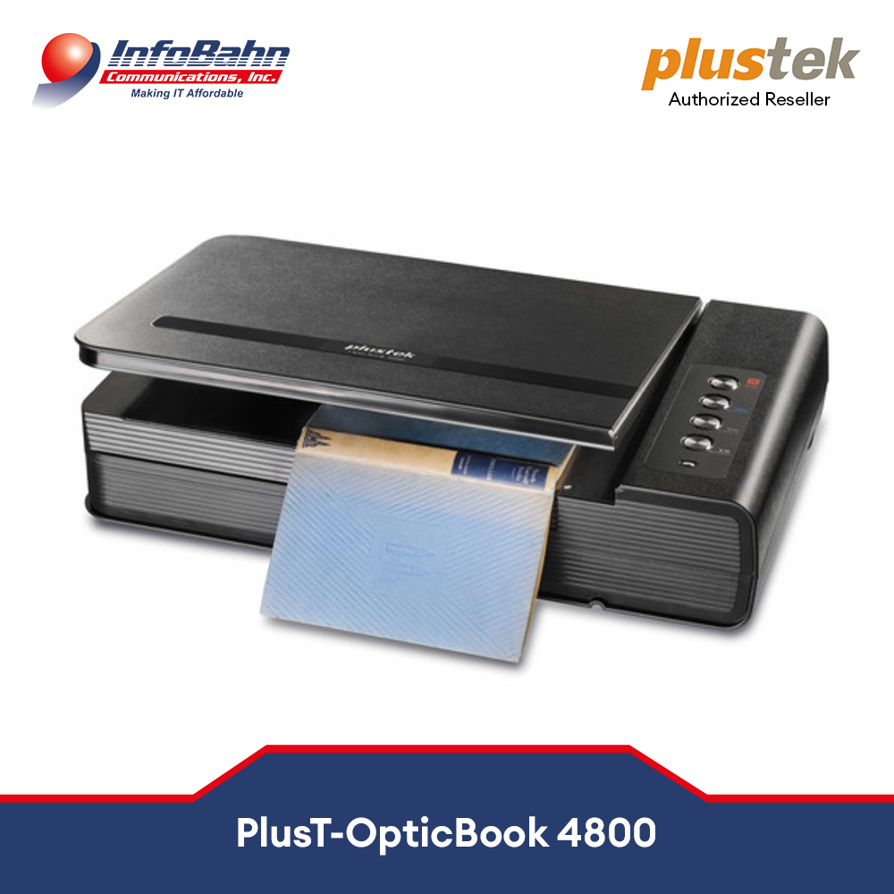 Plustek OpticBook 4800 (OpticBook 4800) Scanner I Book Scanner I The ...