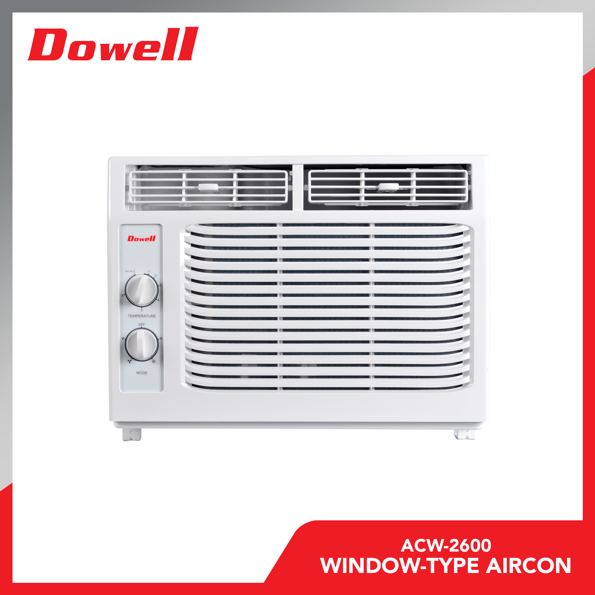 Dowell ACW-600T .6HP Inverter Grade Air Conditioner Aircon for small ...