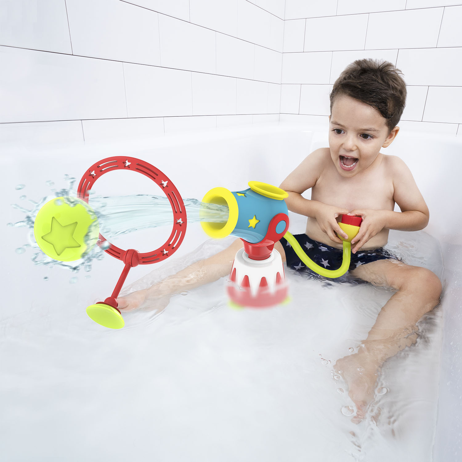 Yookidoo Bath Toy Ball Blaster Water Cannon for Kids & Toddlers | Lazada PH