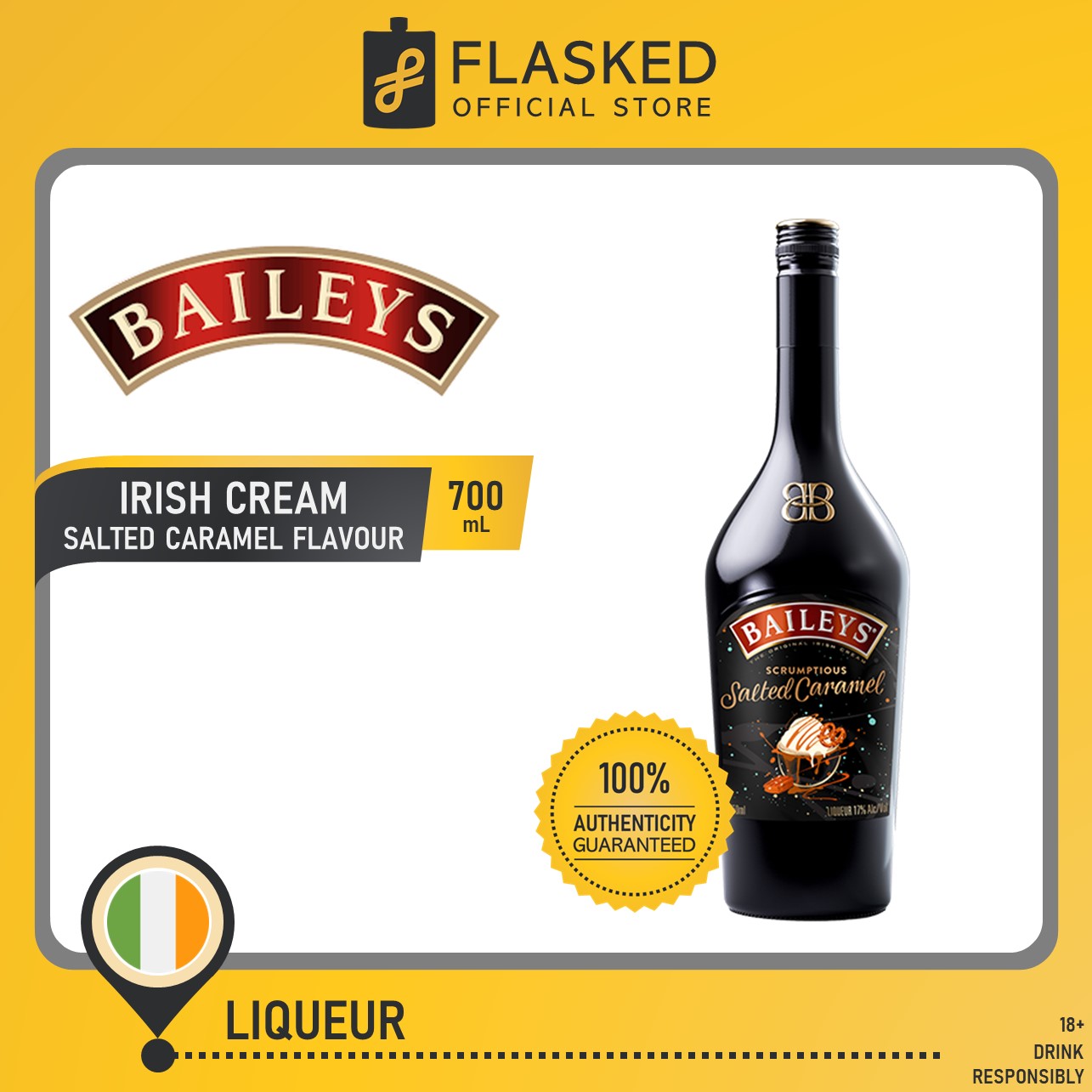 Bailey's Salted Caramel Liqueur 700ml | Lazada PH