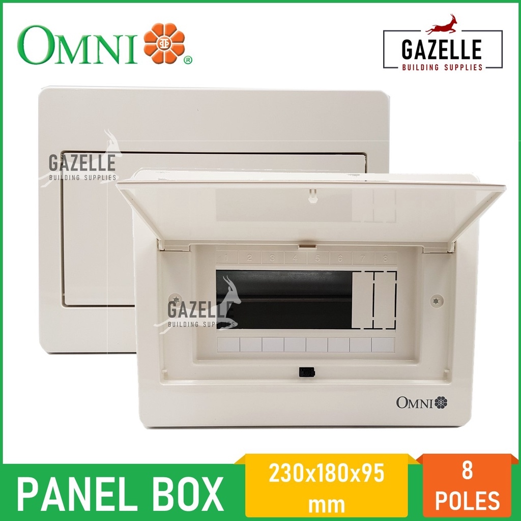 Omni Panel Box for Mini Circuit Breakers DIN Standard Rail Type MCB ...