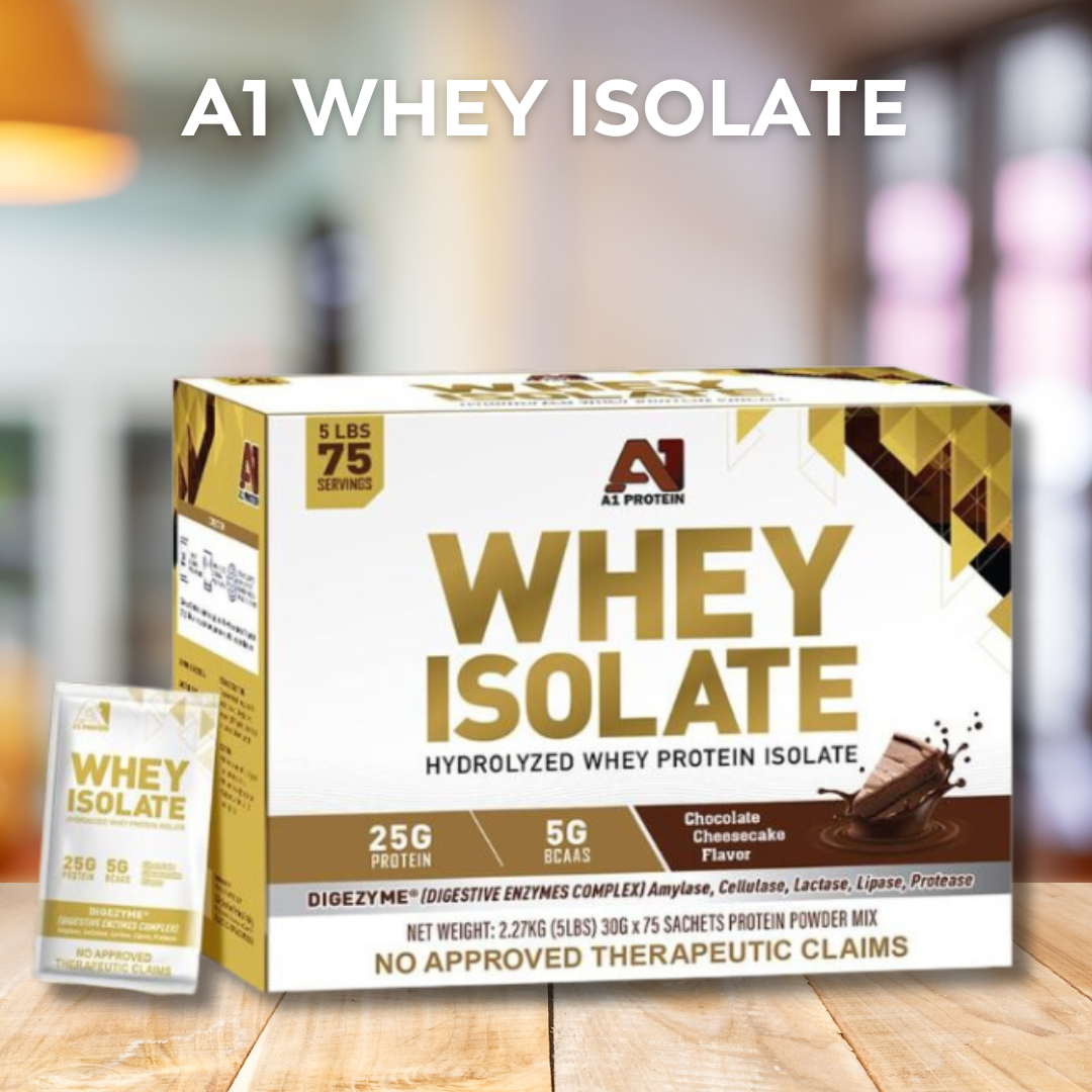 A1 Protein Benchmark Whey Protein Isolate Hydrolyzed Whey Protein ...
