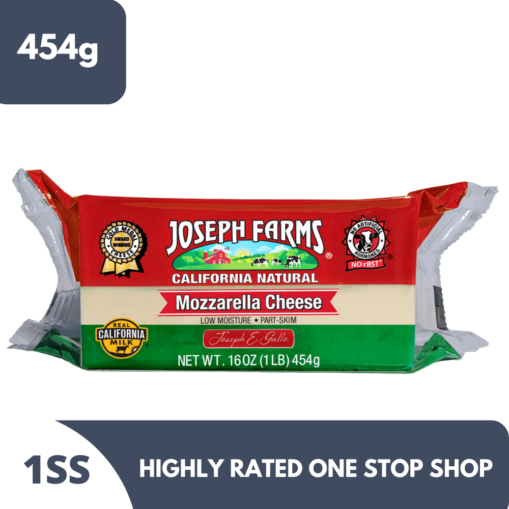 Joseph Farms California Naturals Mozzarella Cheese 454g | Lazada PH