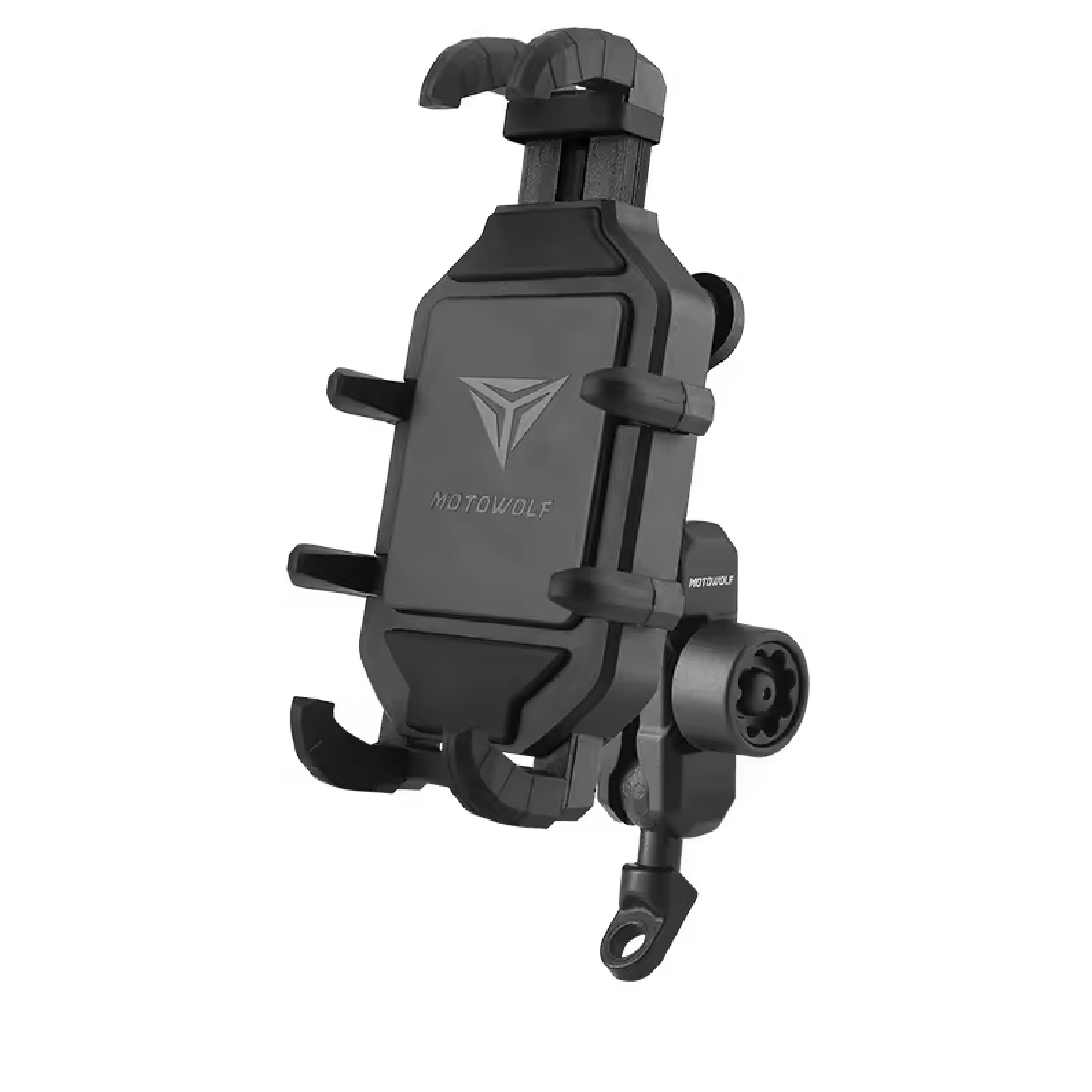 Motowolf Phone Holder v4 Shock Absorbing Cellphone Holder 360 ...