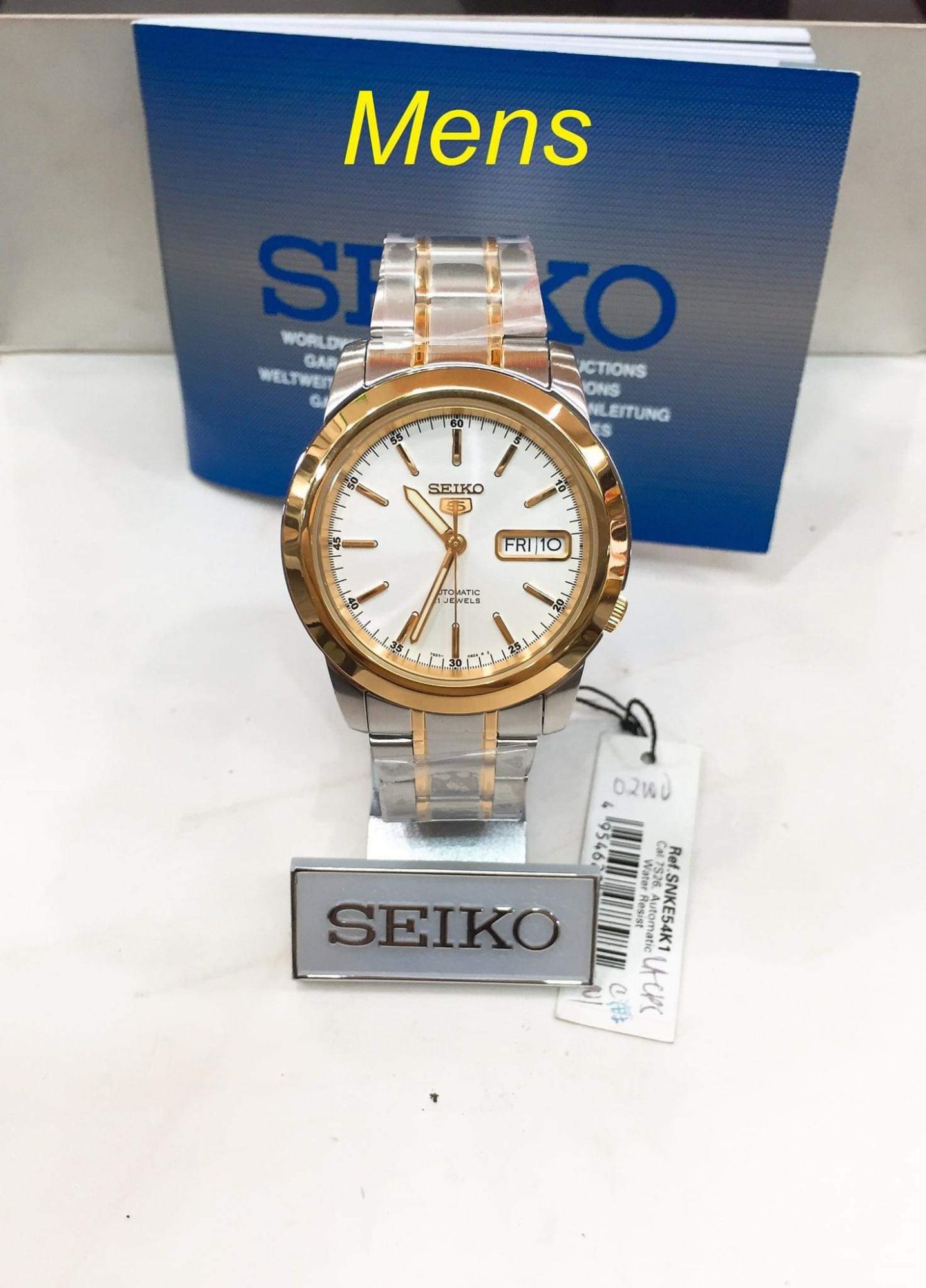 Seiko Two Tone Watches Authentic with complete box n warranty card free ...