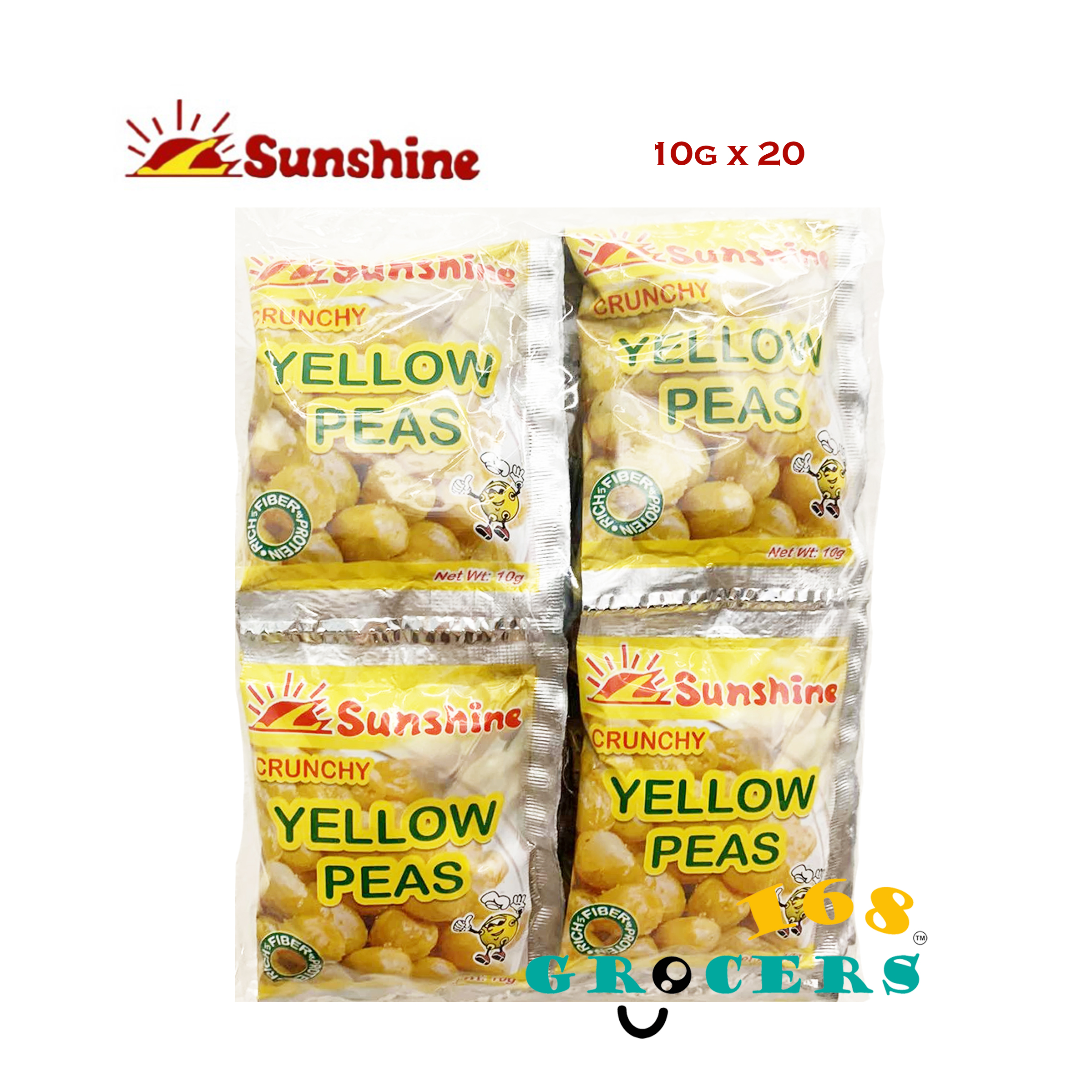 Sunshine Yellow Peas 10gx20's | Lazada PH