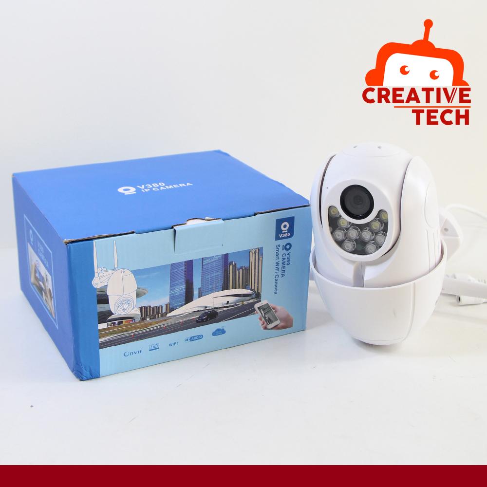 V380 Q10 IP CAM WIFI Camera Monitor Indoor Outdoor 1080p HD Dome Camera ...