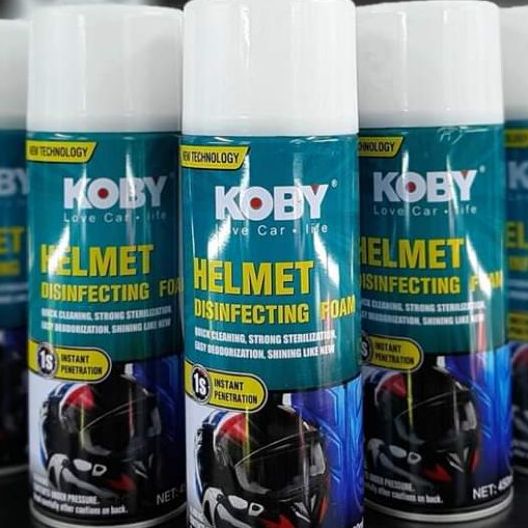 KOBY Helmet Disinfectant Foam 450ml COD | Lazada PH