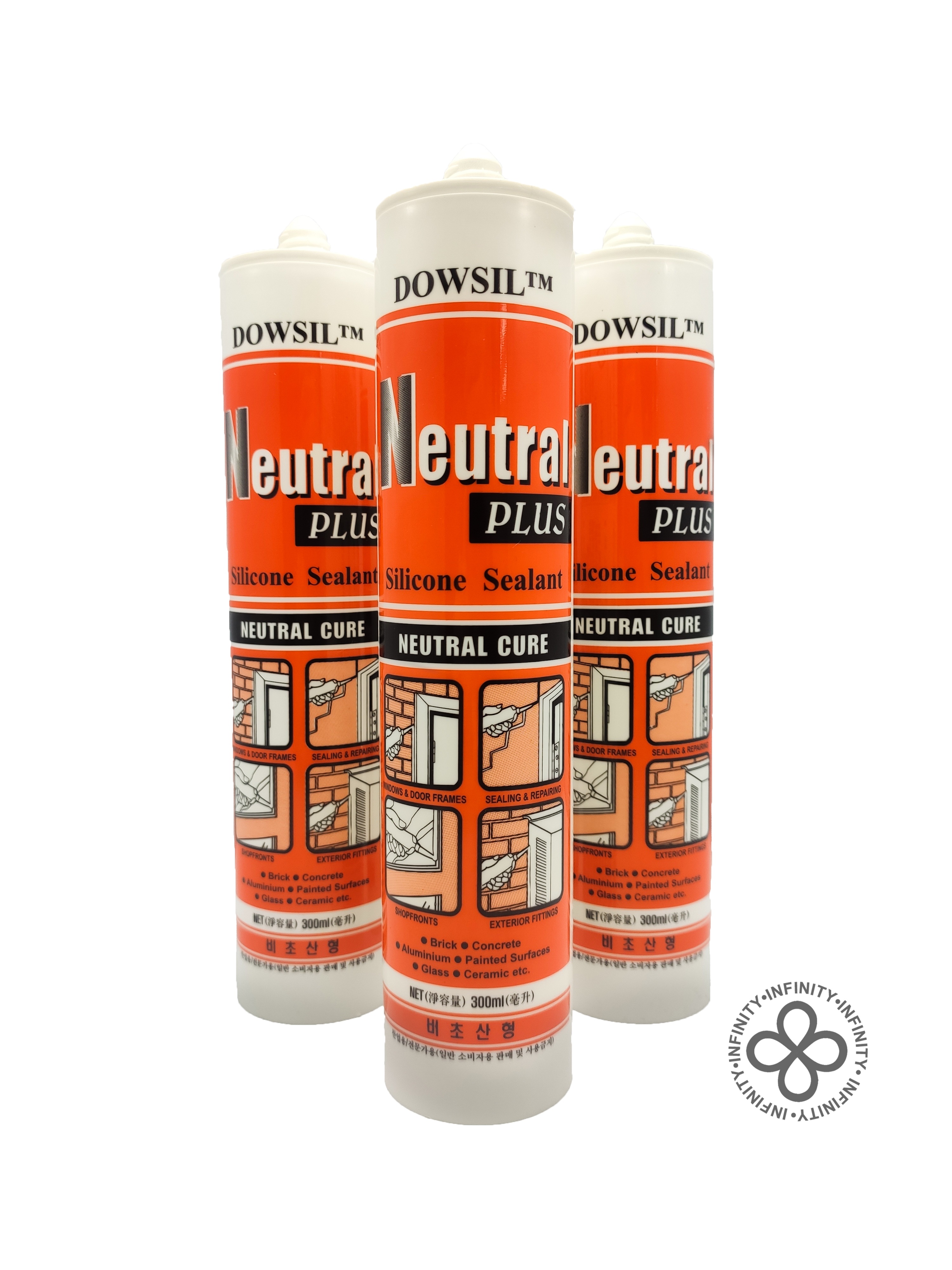 DOWSIL Neutral Plus Glass Neutral Cure Silicon (Clear) | Lazada PH