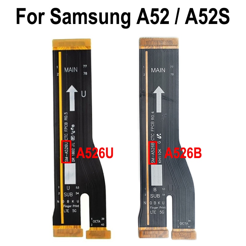 Main Connector Flex For Samsung Galaxy A52S A52 5G A526U A526B A528B ...