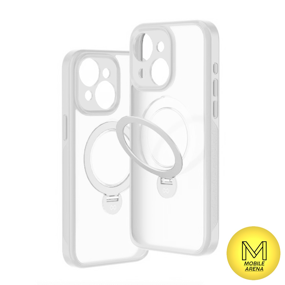 iPhone 15 Plus XUNDD 360 Matte Skin Rotating Magnetic Ring Holder Case ...