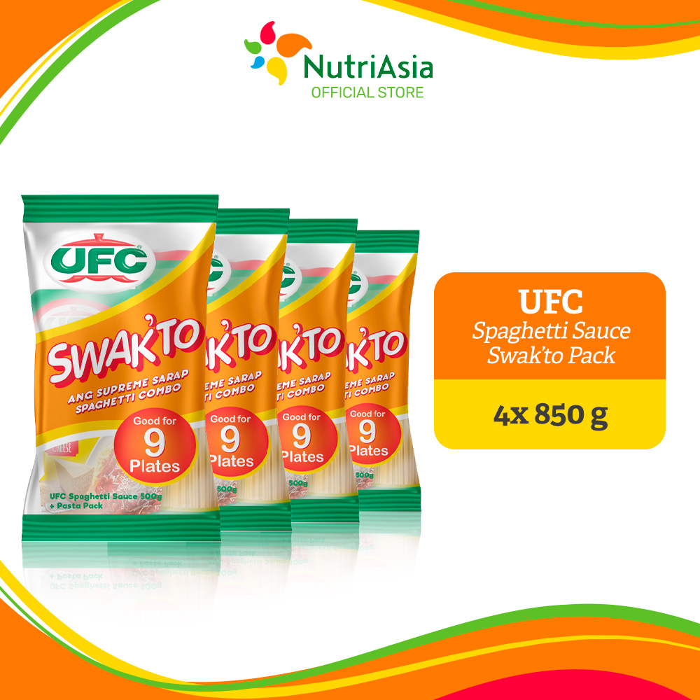 UFC Spaghetti sauce Swak'to Pack Bundle of 4 | Lazada PH