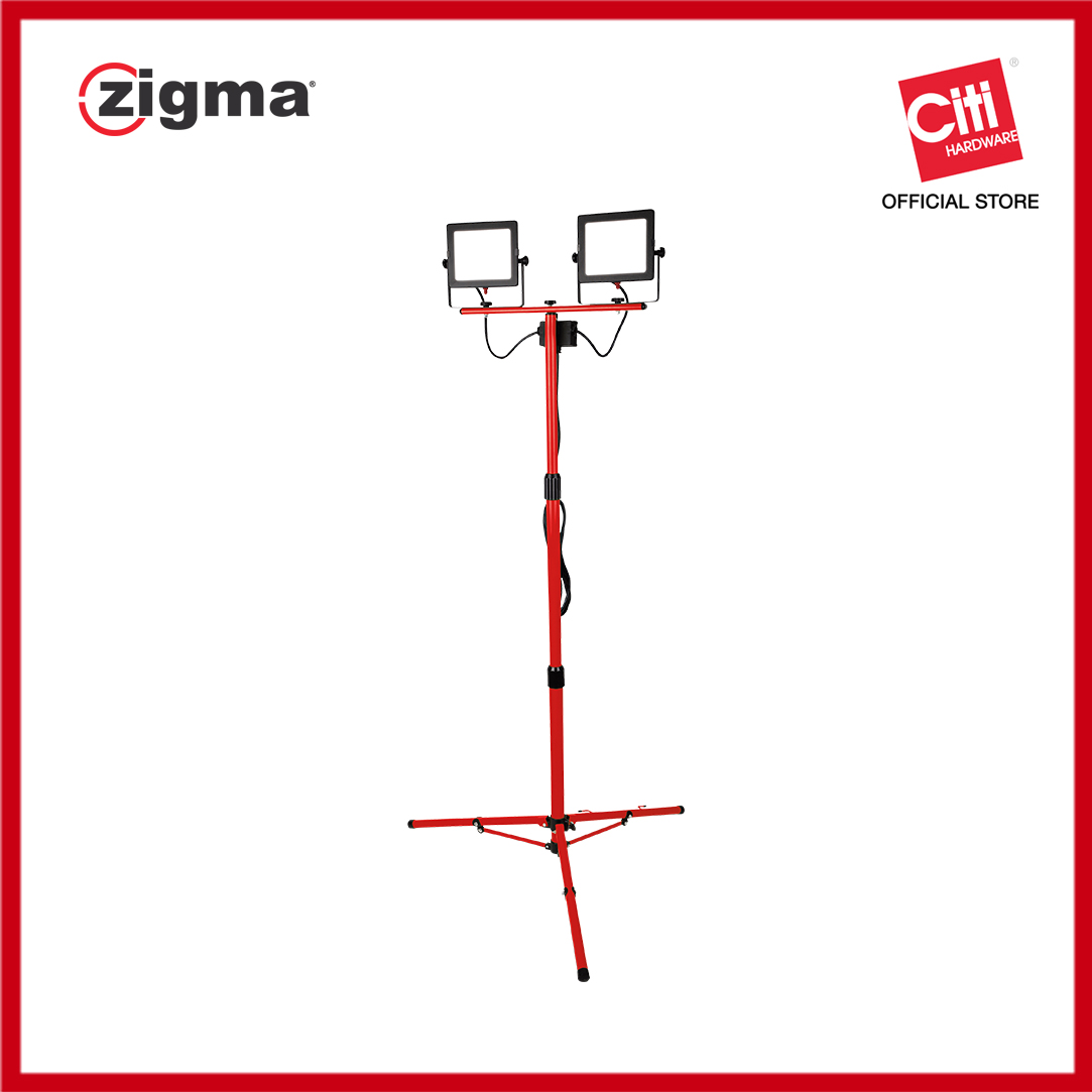 Zigma Worklight LED With Tripod 10 Watts Cool White (5000k) | Lazada PH