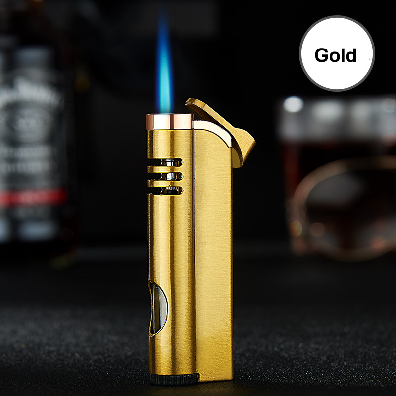 Metal Alloy Lighter Refillable Lighter Straight Fire Easy Adjust Pocket ...