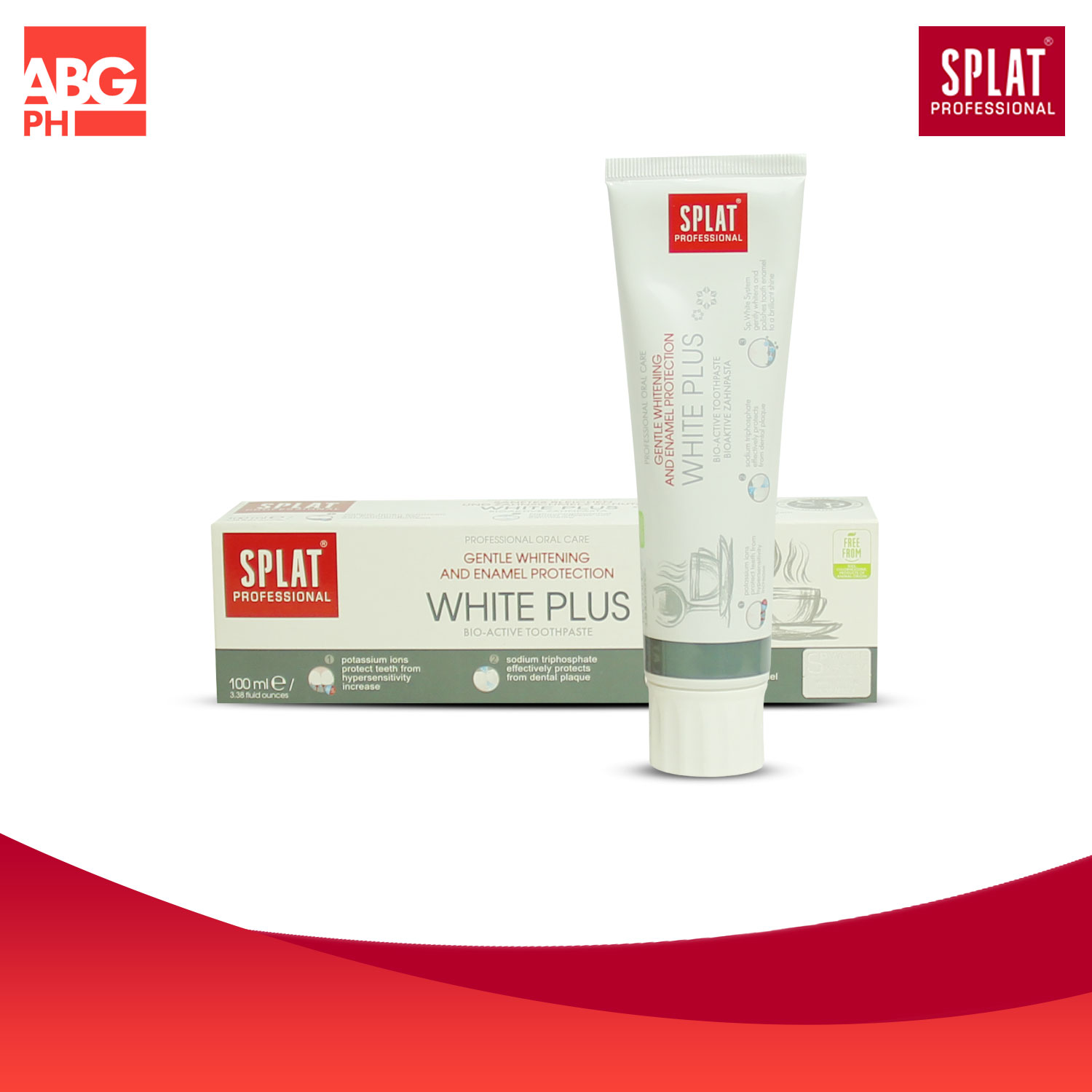 SPLAT Professional White Plus Toothpaste 100ml EXP06/24 | Lazada PH