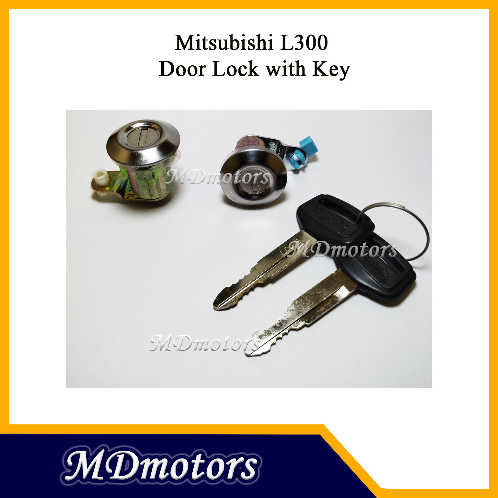Mitsubishi L300 Door Lock with Key L-300 Door Cylinder Front Left and ...