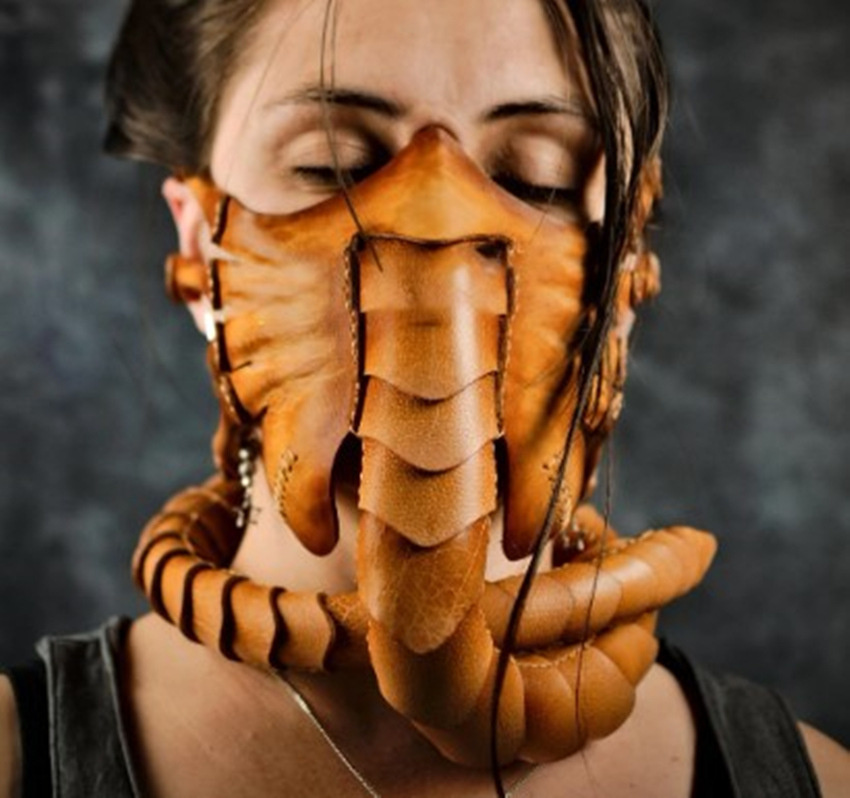 Halloween Horror Scorpion Latex Cosplay Prop for Party Headgear Cosplay ...