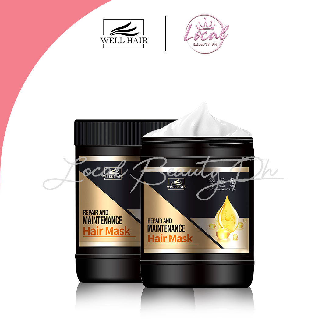 Well Hair Hair Mask Maintenance Hair Care Repair Damage Dry Frizzy Hair ...