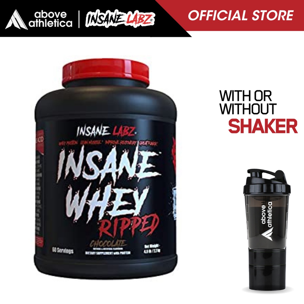 hot sale Insane Labz Insane Whey Ripped Protein Powder 4.5Lbs Lean ...