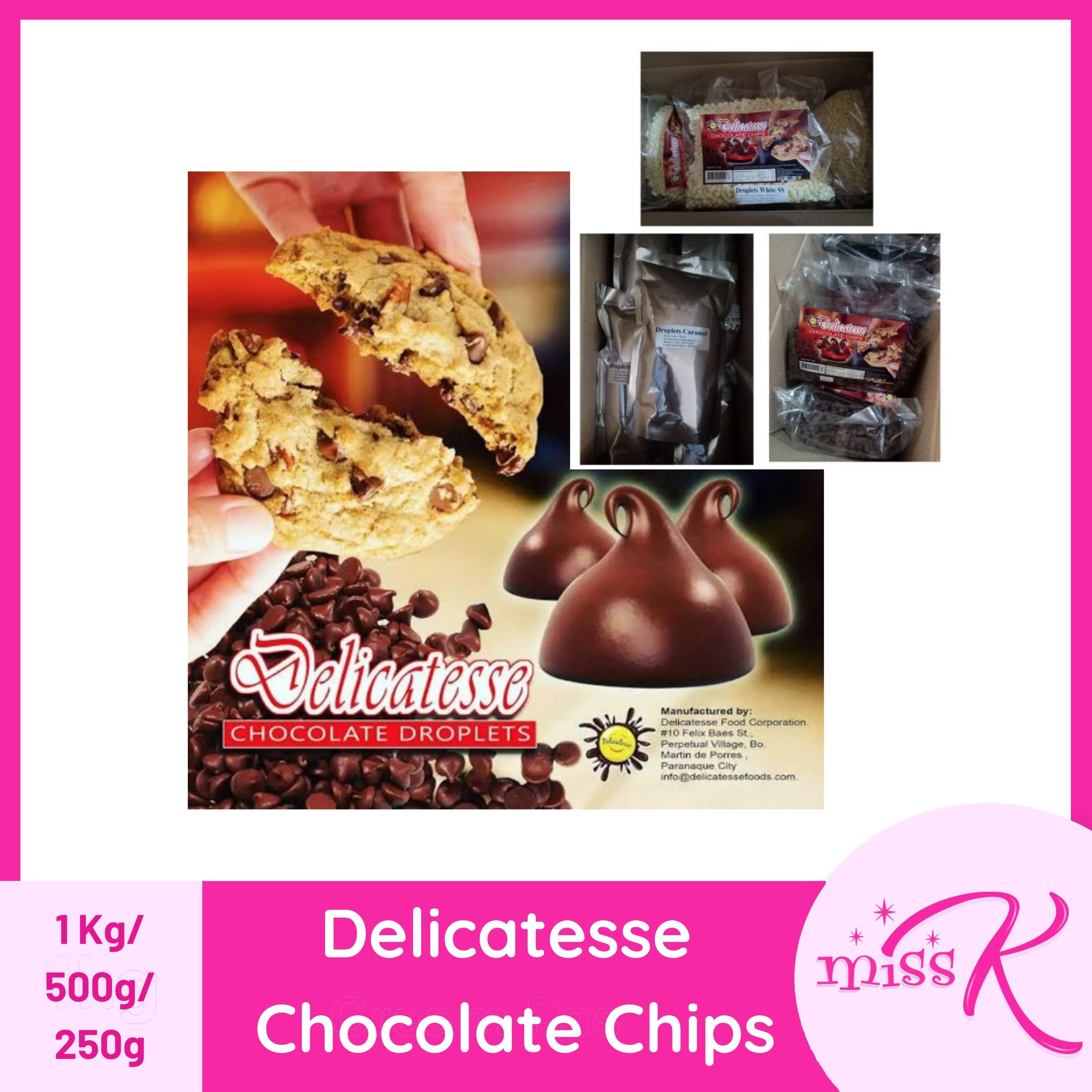 Delicatesse Chocolate Droplets | Chocolate Chips | Lazada PH