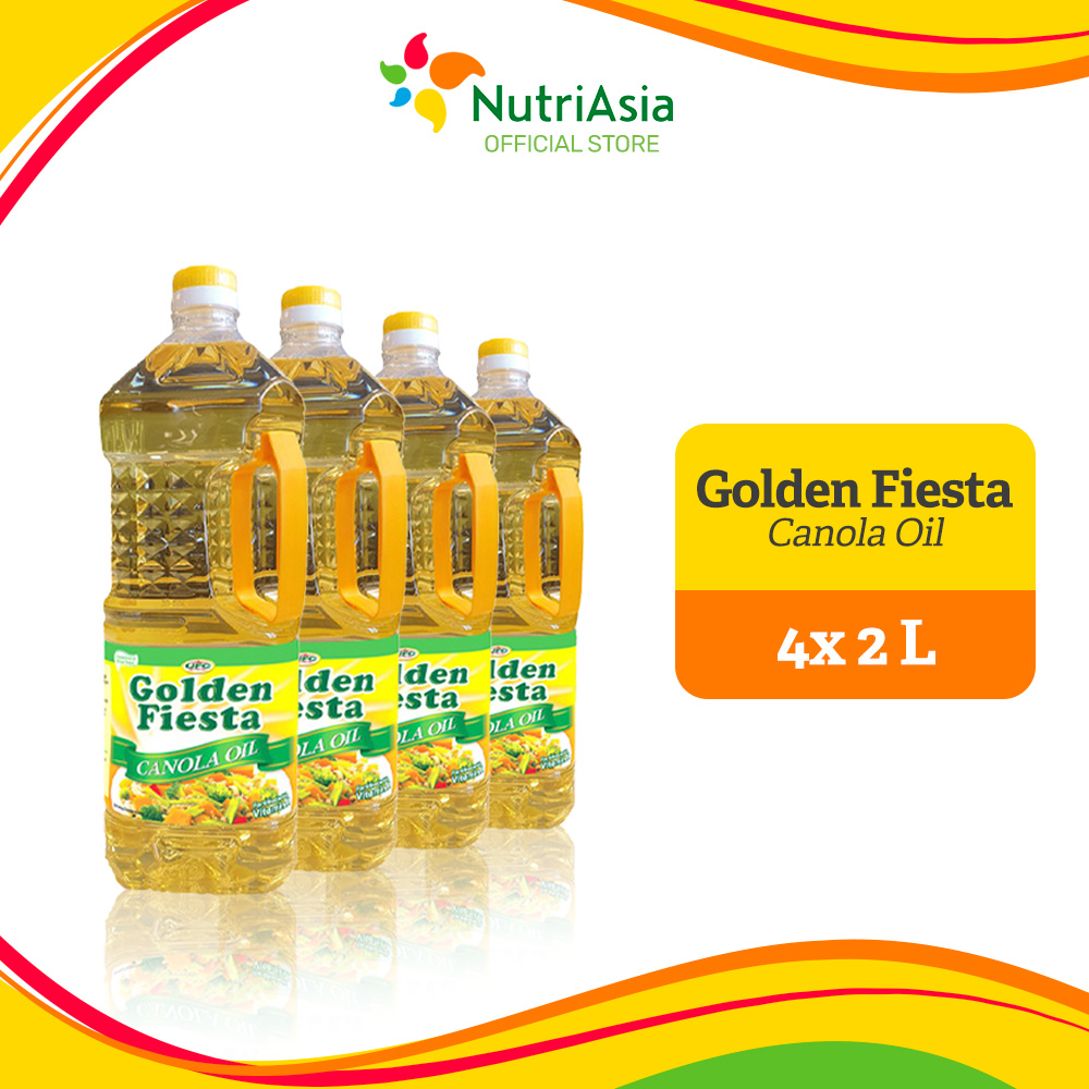 UFC Golden Fiesta Canola Oil 2 L Bundle of 4 | Lazada PH