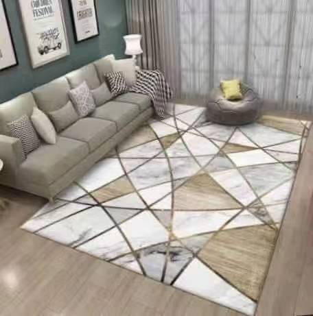 cx1 150 x 180cm 3D Geometric Carpet Comfortable Lounge Area Rectangular ...