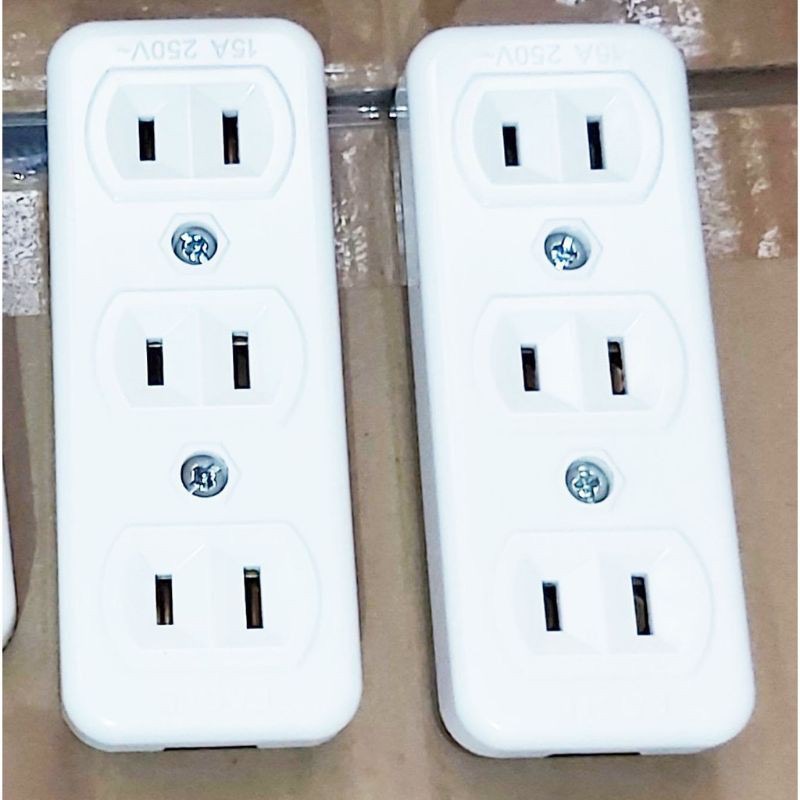 Eagle Brand Outlet Surface Type Duplex/Tri-plex 2-gang or 3-gang 250V ...