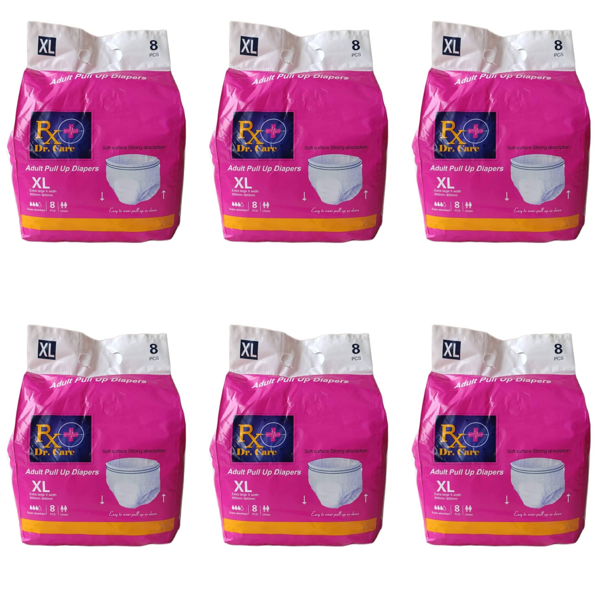 Adult Diaper Pull-Ups XL Rx Dr.care 6Packs (8Pcs/Pack) | Lazada PH