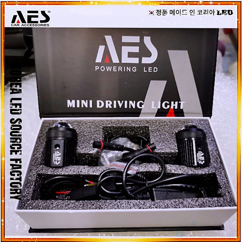 AES MINI DRIVING LIGHT V3 4Lines（Low White or Yellow High White and ...