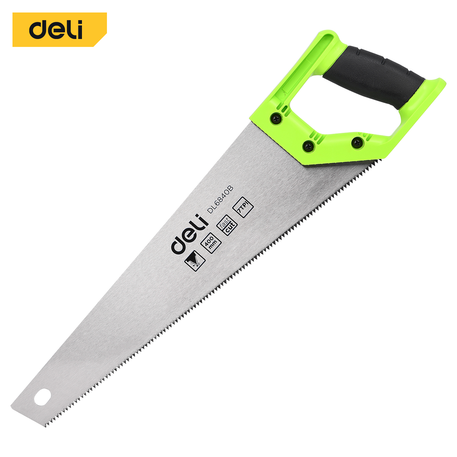 Deli Tools Hand Saw 400mm (Green) (Pcs) EDL6840B | Lazada PH