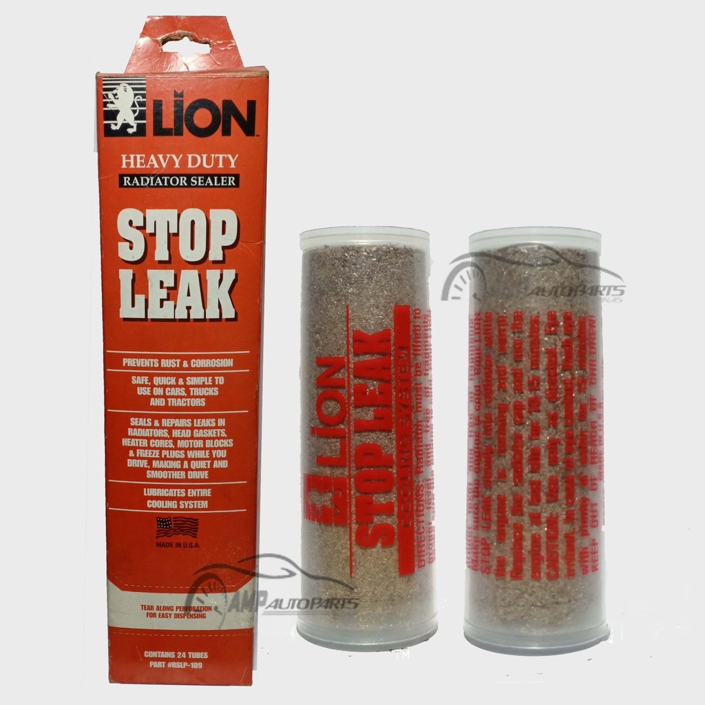 VnQ9GXCY LION RADIATOR STOP LEAK Made in USA | Lazada PH