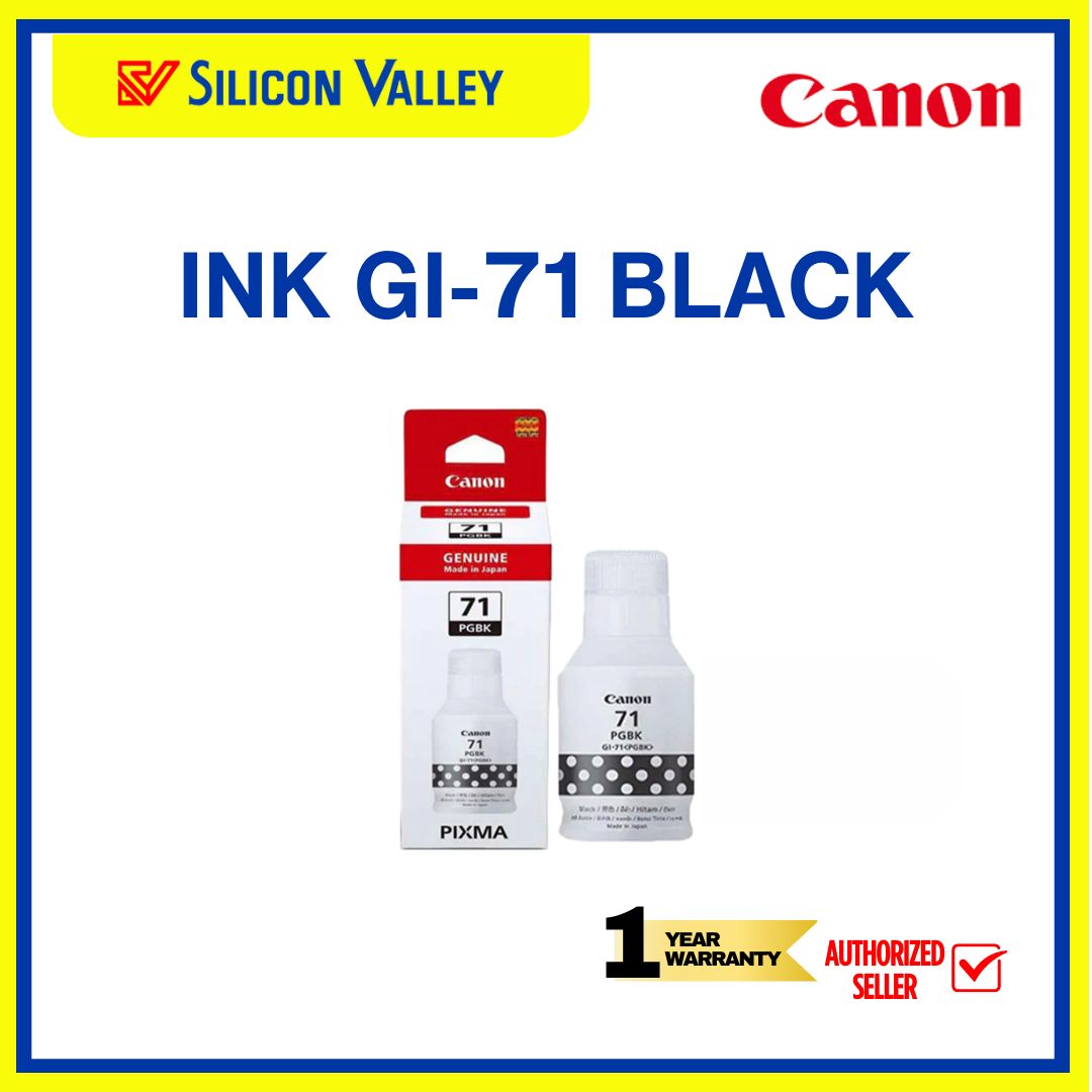 CANON Pixma GI-71 Ink Bottle Black | Lazada PH