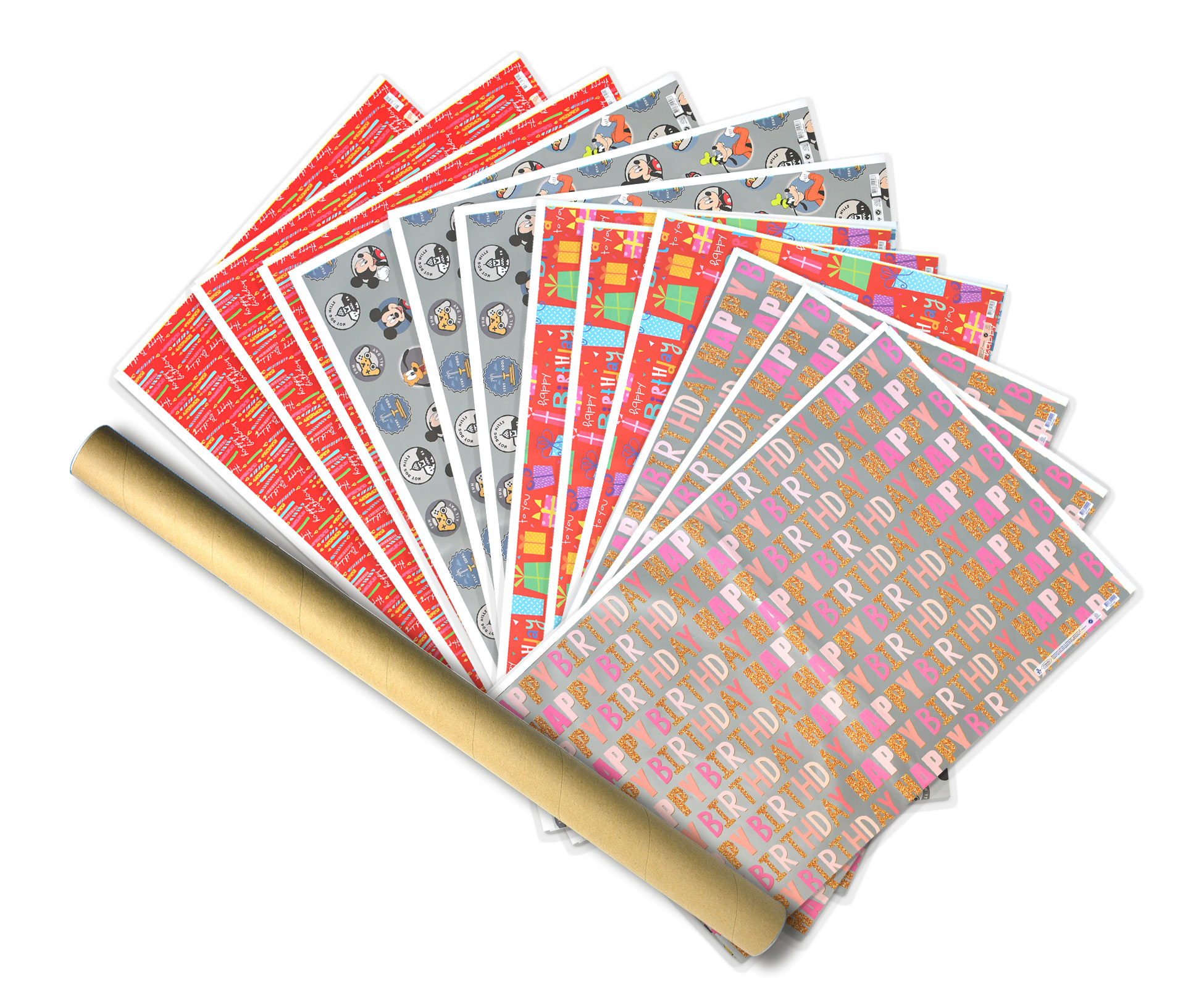 12 Pcs Assorted Birthday & All Occasion Gift Wrappers Set 4 | Lazada PH